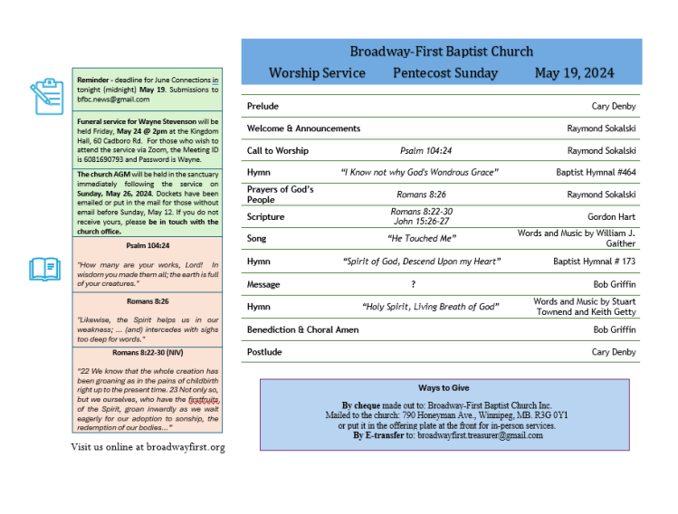 Broadway-First Baptist Church